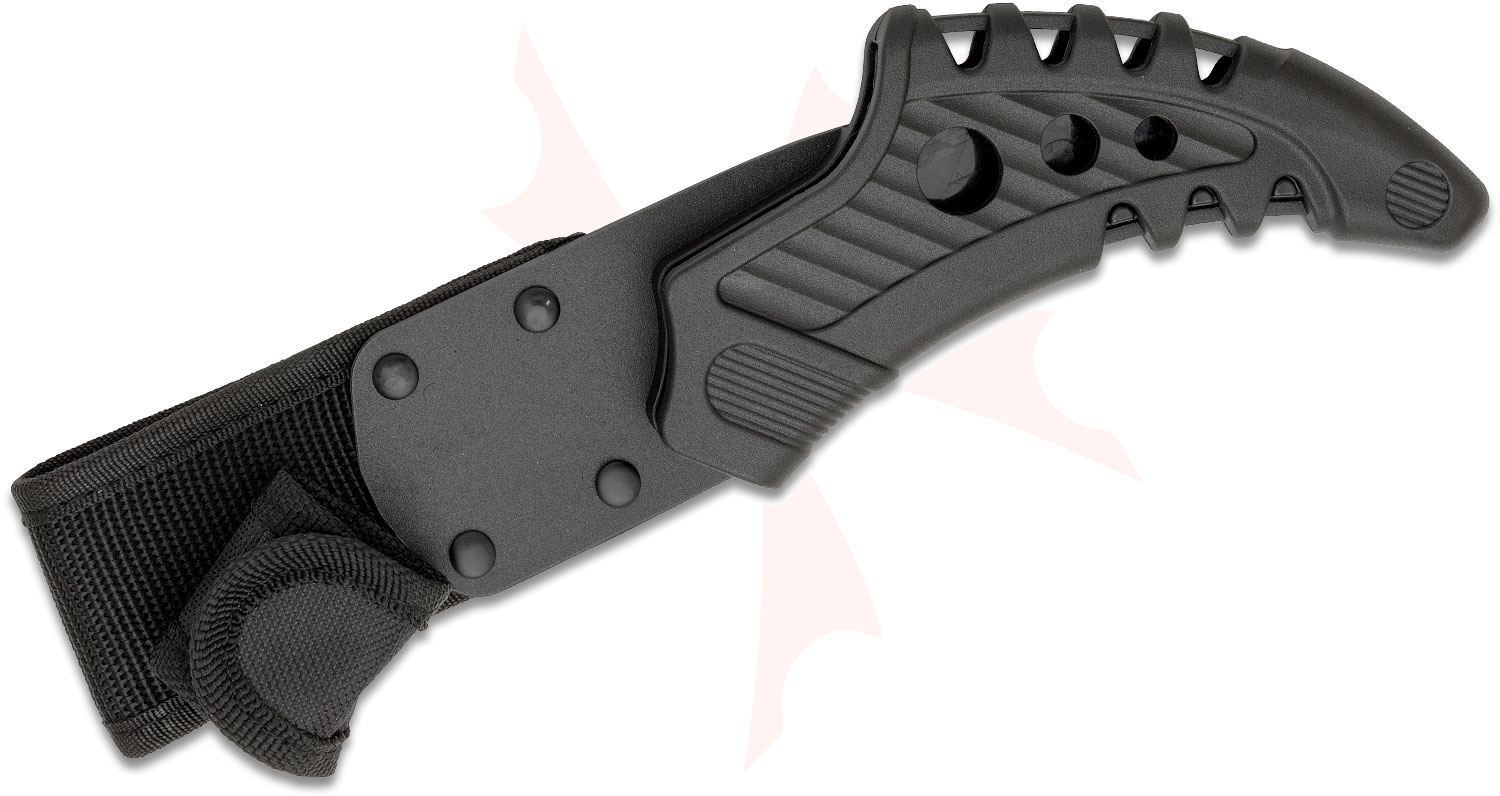 United Cutlery M48 Falcon Karambit 5.25" Two-Tone Hawkbill Blade, TPU and Nylon Sheath ...