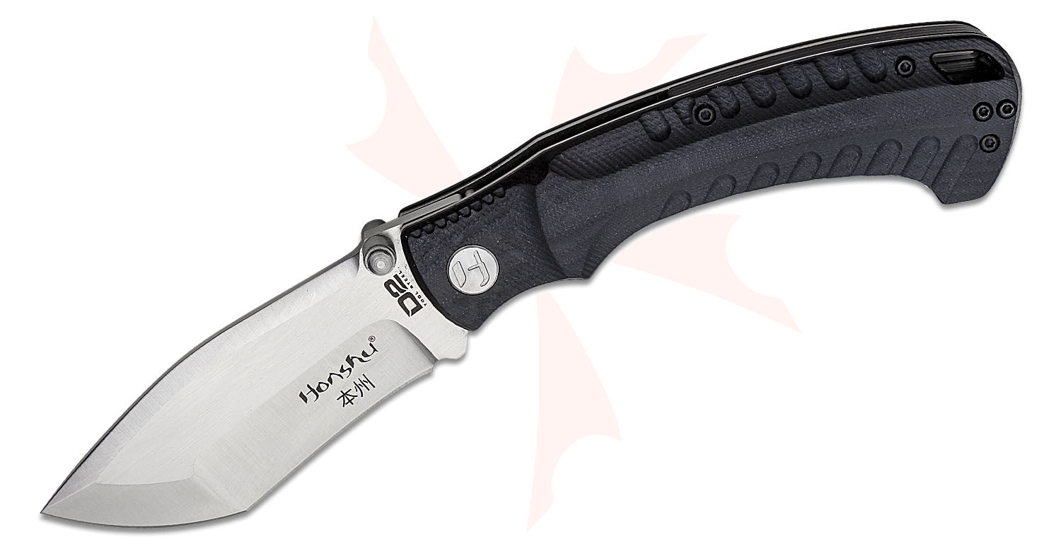 United Cutlery Honshu Senjutsu Folding Pocket Knife 3.5" D2 Satin ...