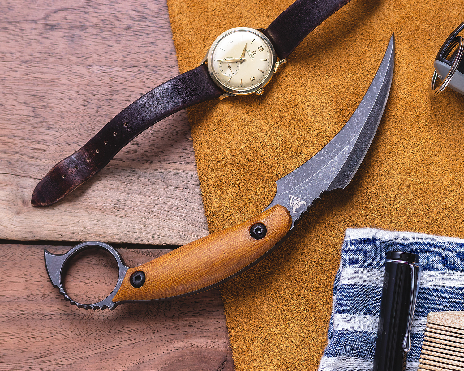 Valhalla Combat Tactical Nidhoggr Karambit Fixed Blade Knife 3.75" 1095 ...