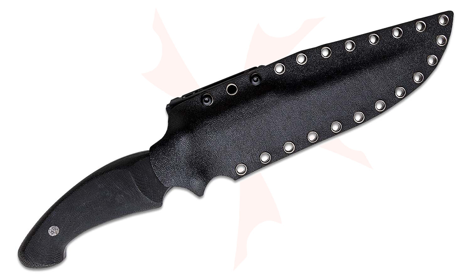 Valhalla Combat Tactical War Dog Fixed Blade Knife 7.25" 80CrV2 Acid ...