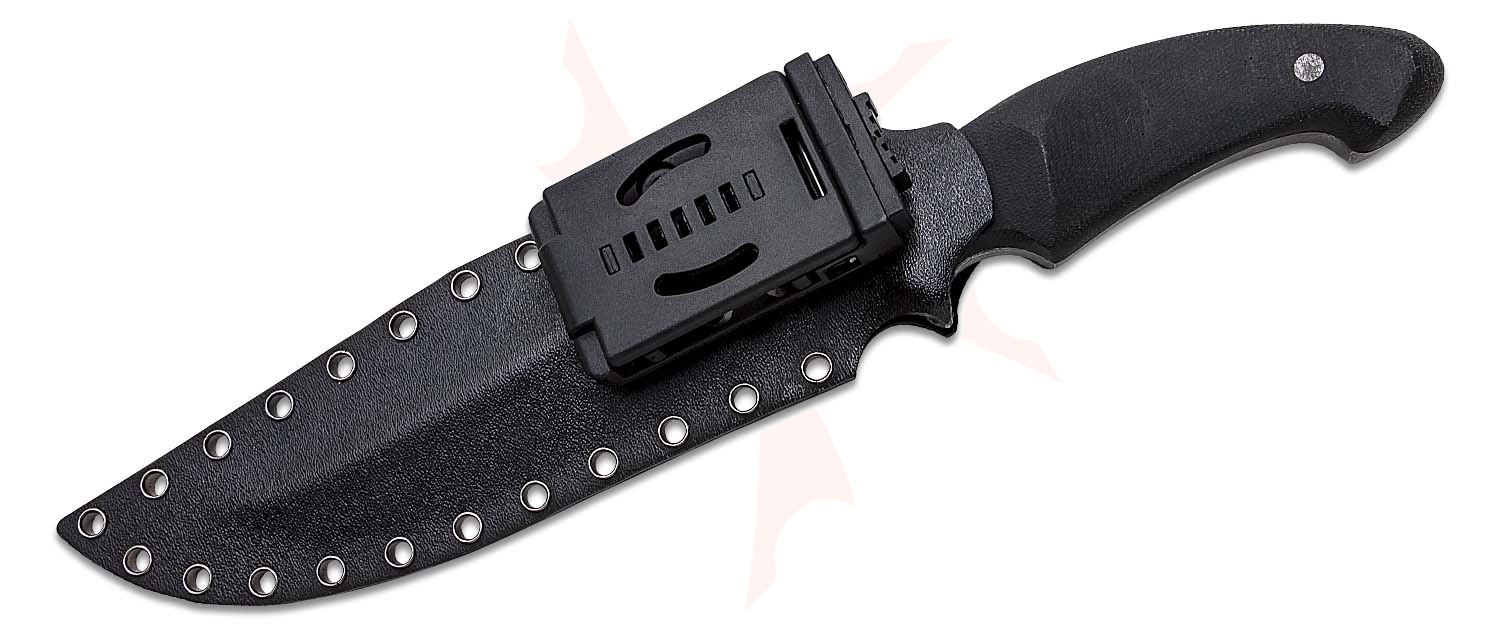 Valhalla Combat Tactical War Dog Fixed Blade Knife 7.25" 80CrV2 Acid ...