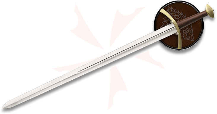 Valyrian Steel Game of Thrones Robb Stark's Sword w/ Wooden Display ...