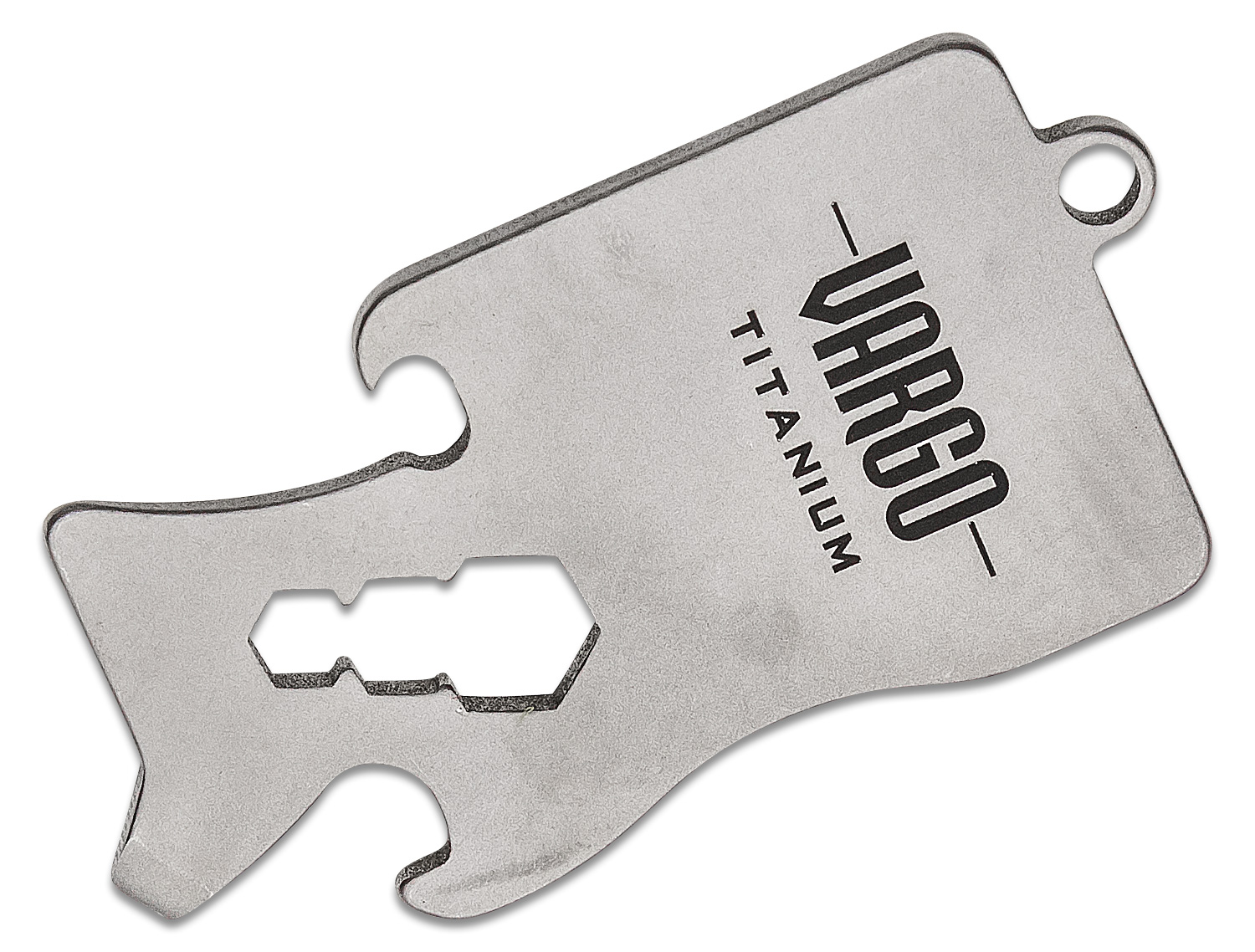 Vargo Titanium Keychain Tool - 1.2 (T-425) - KnifeCenter - Discontinued