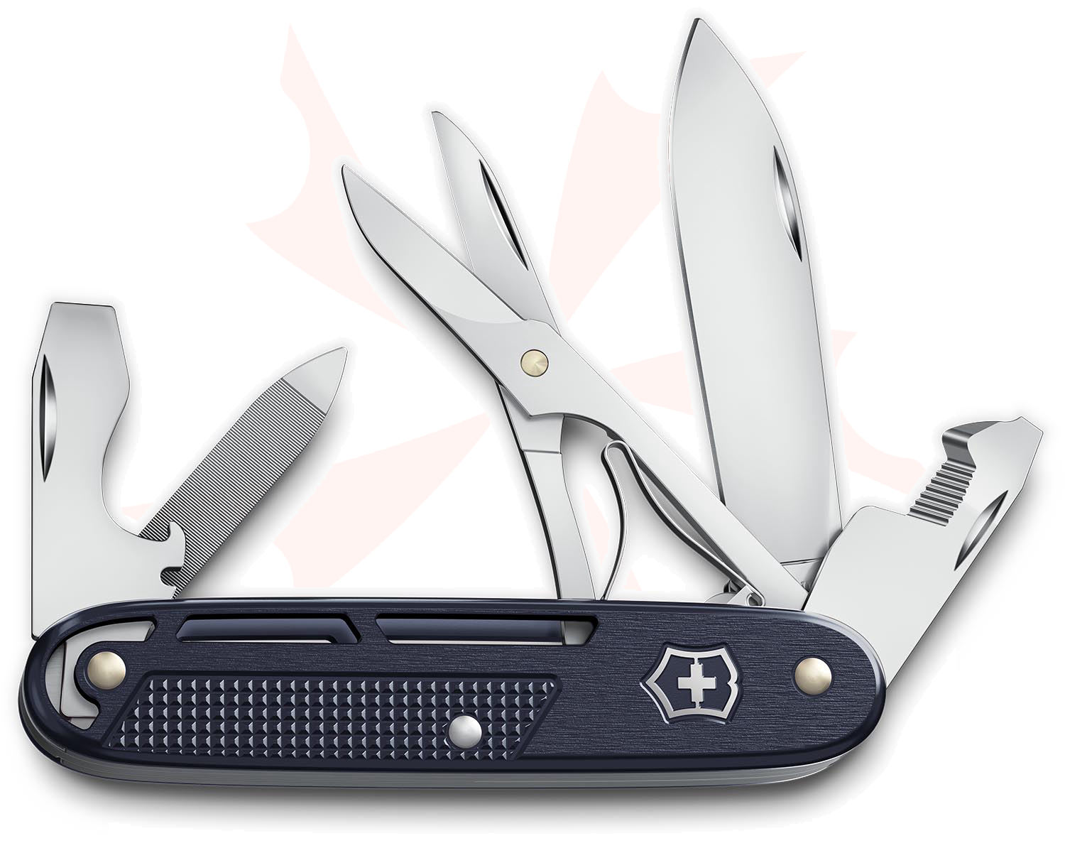 Victorinox Swiss Army Synergy X Alox Refined Collection Liner Lock ...