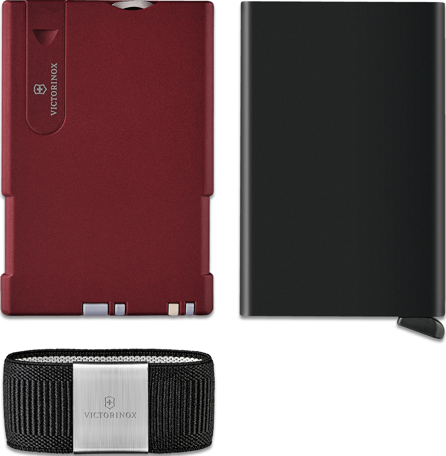Victorinox Swiss Army Smart Card Wallet/SwissCard, Iconic Red ...