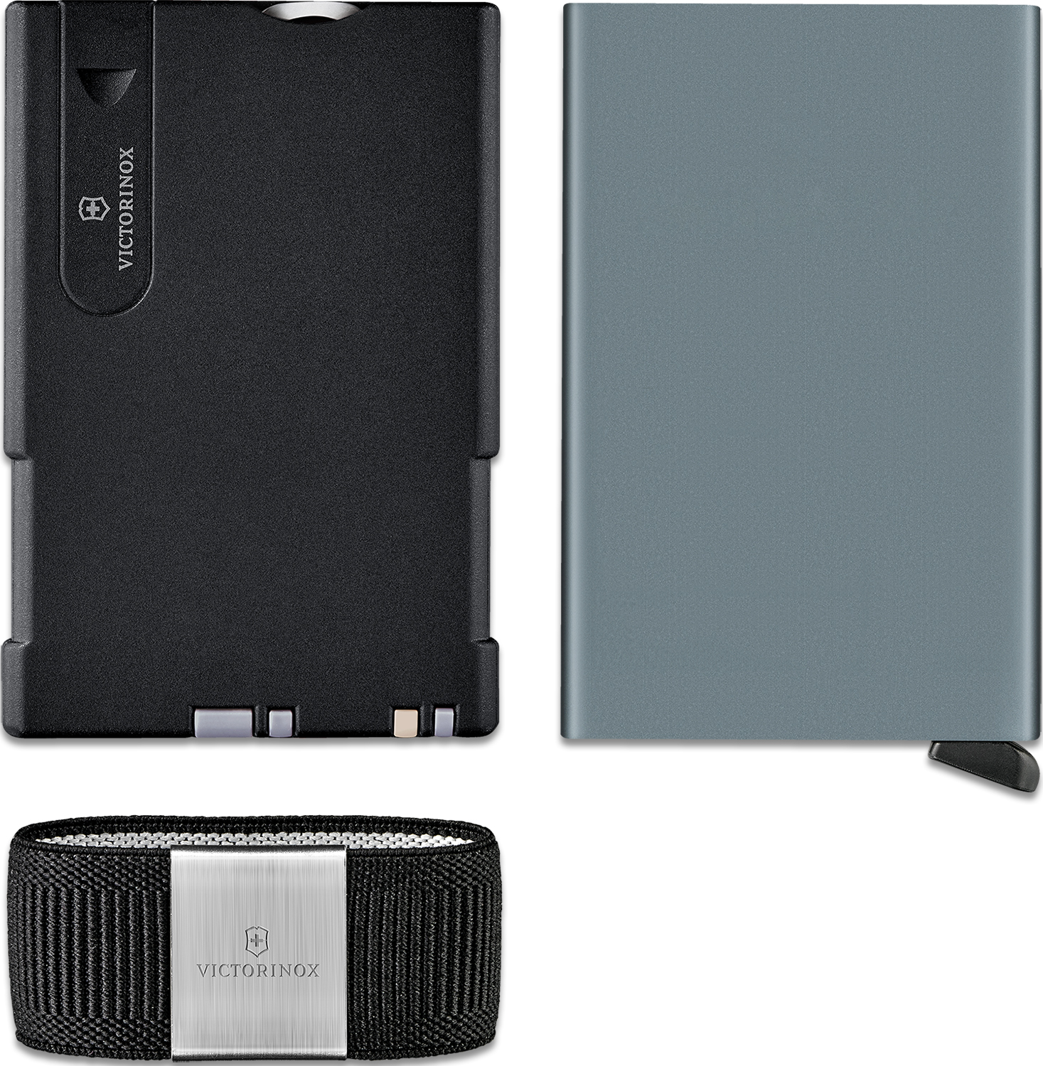 Victorinox Swiss Army Smart Card Wallet/SwissCard, Sharp Gray ...