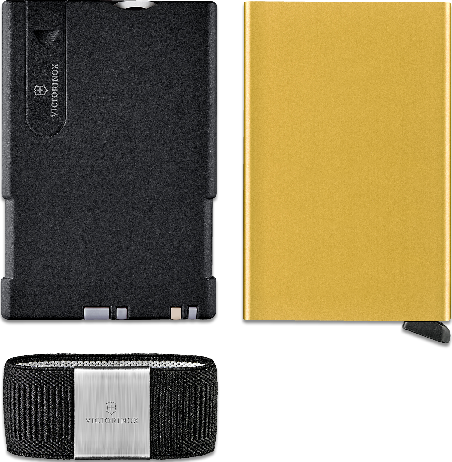 Victorinox Swiss Army Smart Card Wallet/SwissCard, Delightful Gold ...