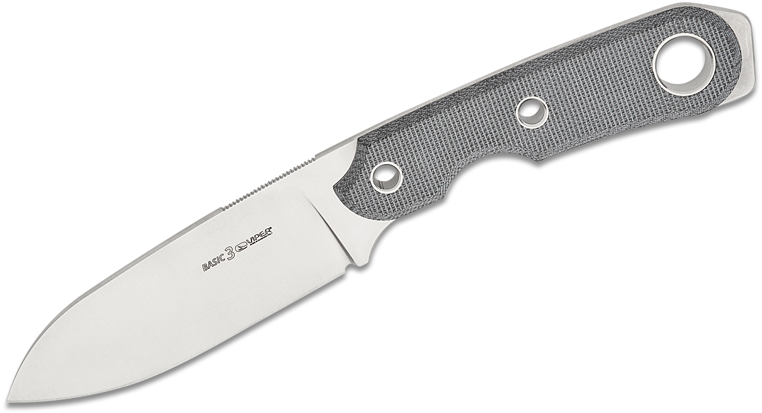 Viper Knives Tommaso Rumici Basic-3 Fixed Blade Knife 3.81" CPM ...