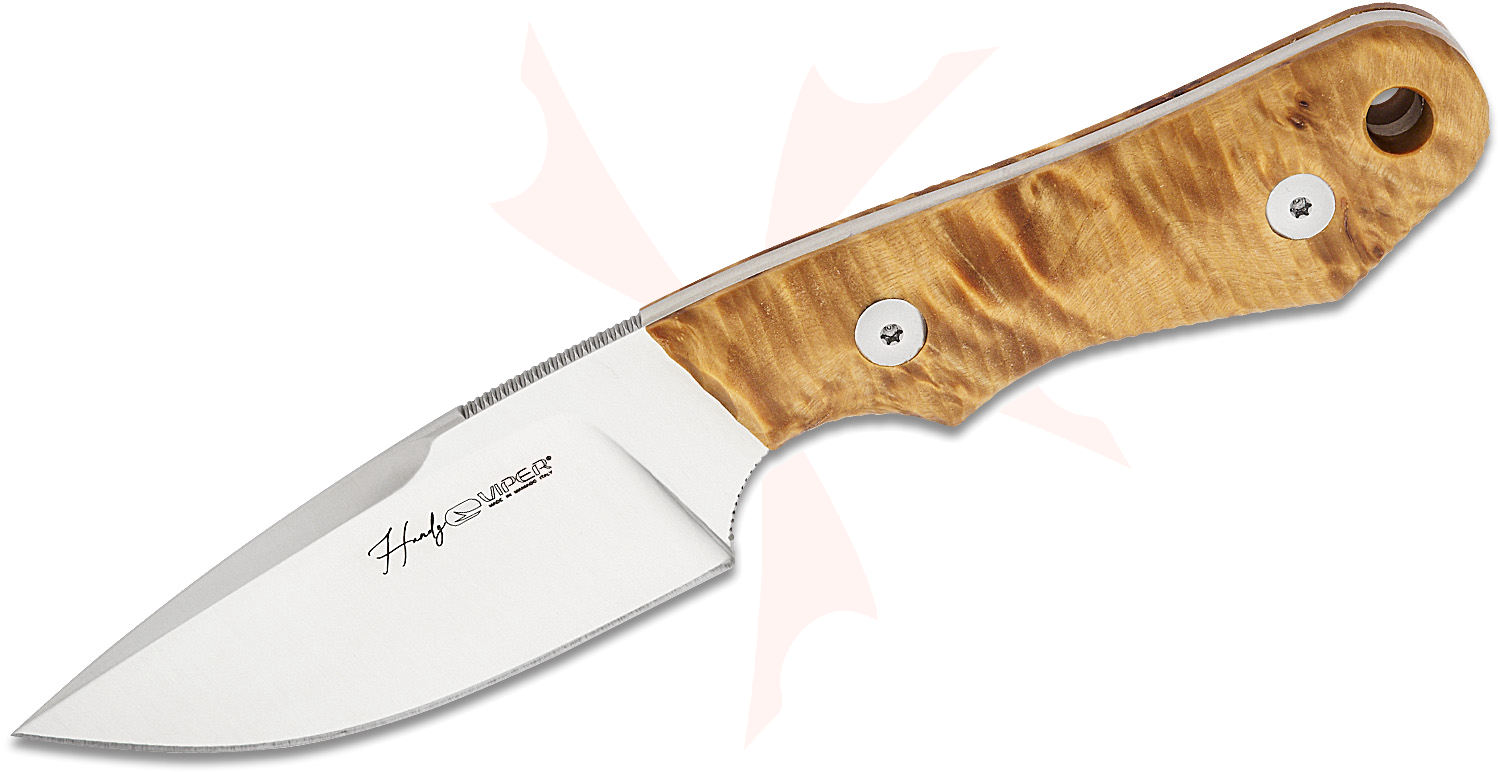 Viper Knives Handy Fixed Blade Knife 3.3" CPM-MagnaCut Satin Drop Point ...