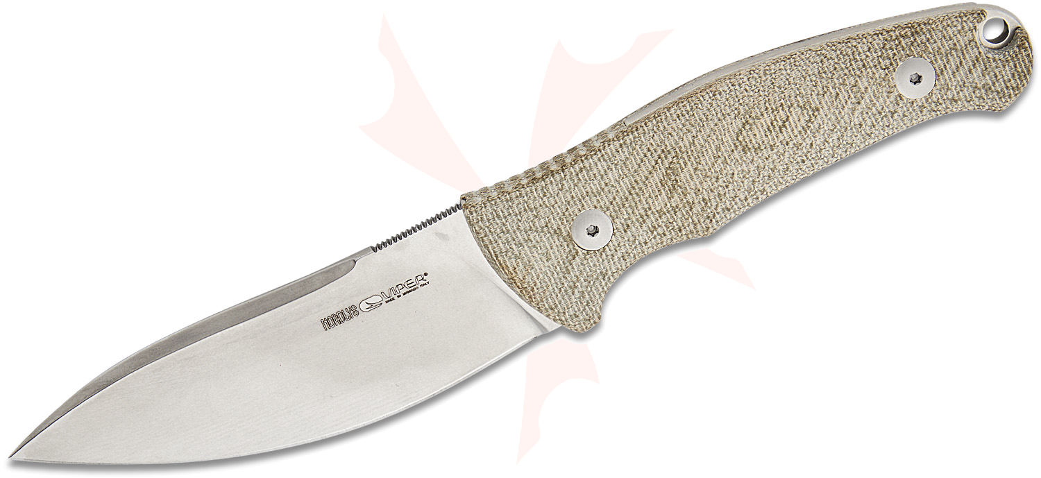 Viper Knives Anso Nordlys Fixed Blade Knife 3.75" Bohler N690 ...