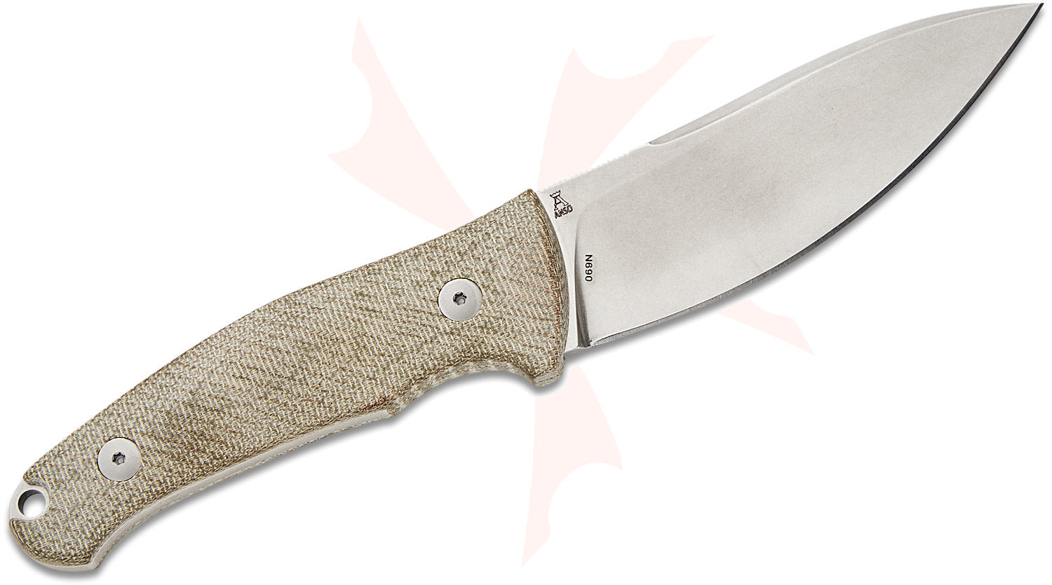 Viper Knives Anso Nordlys Fixed Blade Knife 3.75" Bohler N690 ...