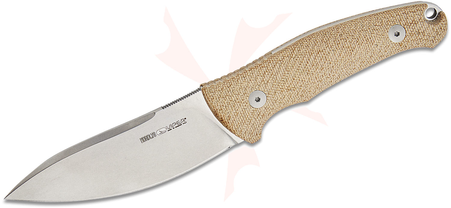 Viper Knives Anso Nordlys Fixed Blade Knife 3.75" Bohler N690 ...