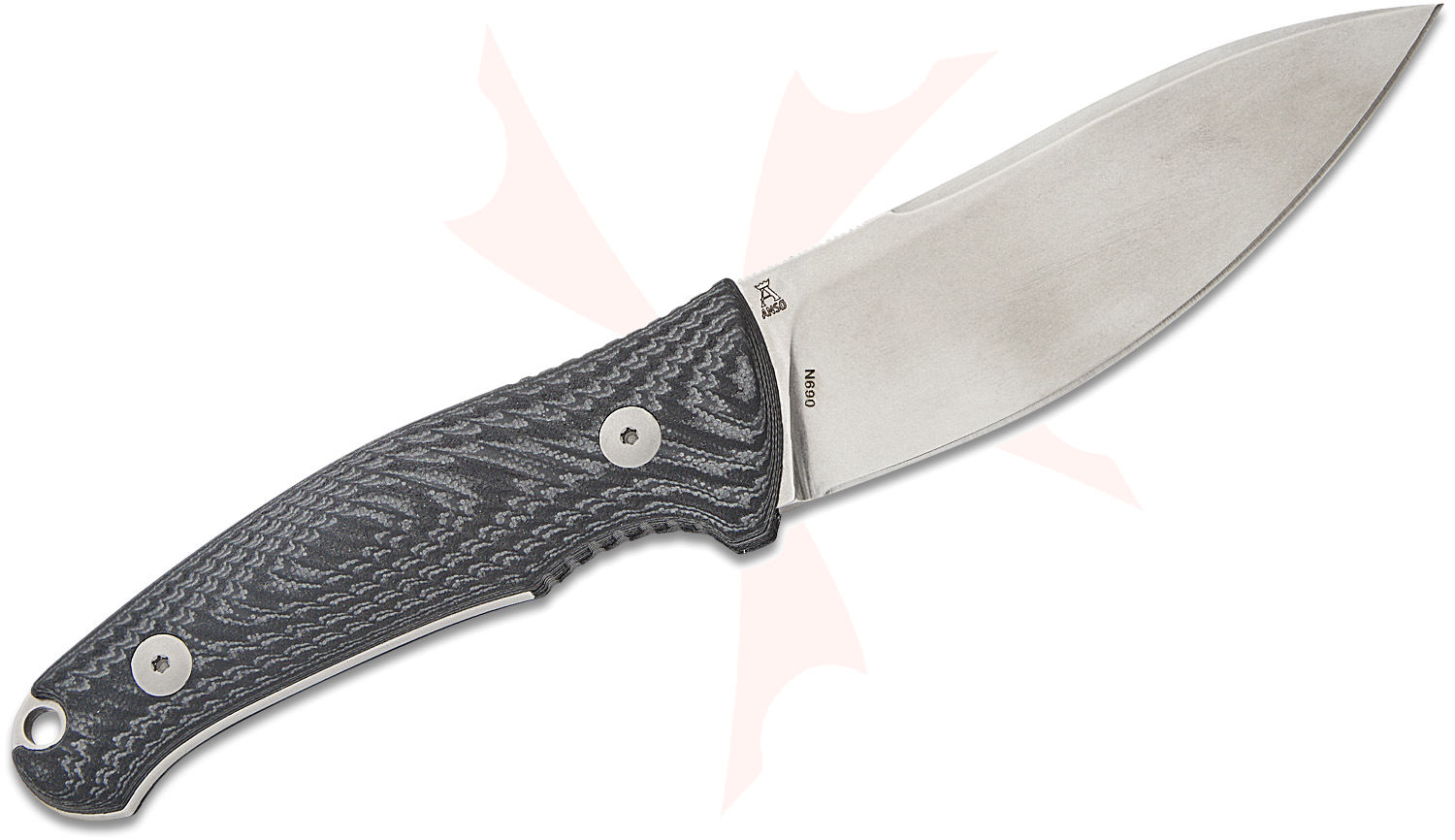 Viper Knives Anso Nordlys Fixed Blade Knife 3.75" Bohler N690 ...