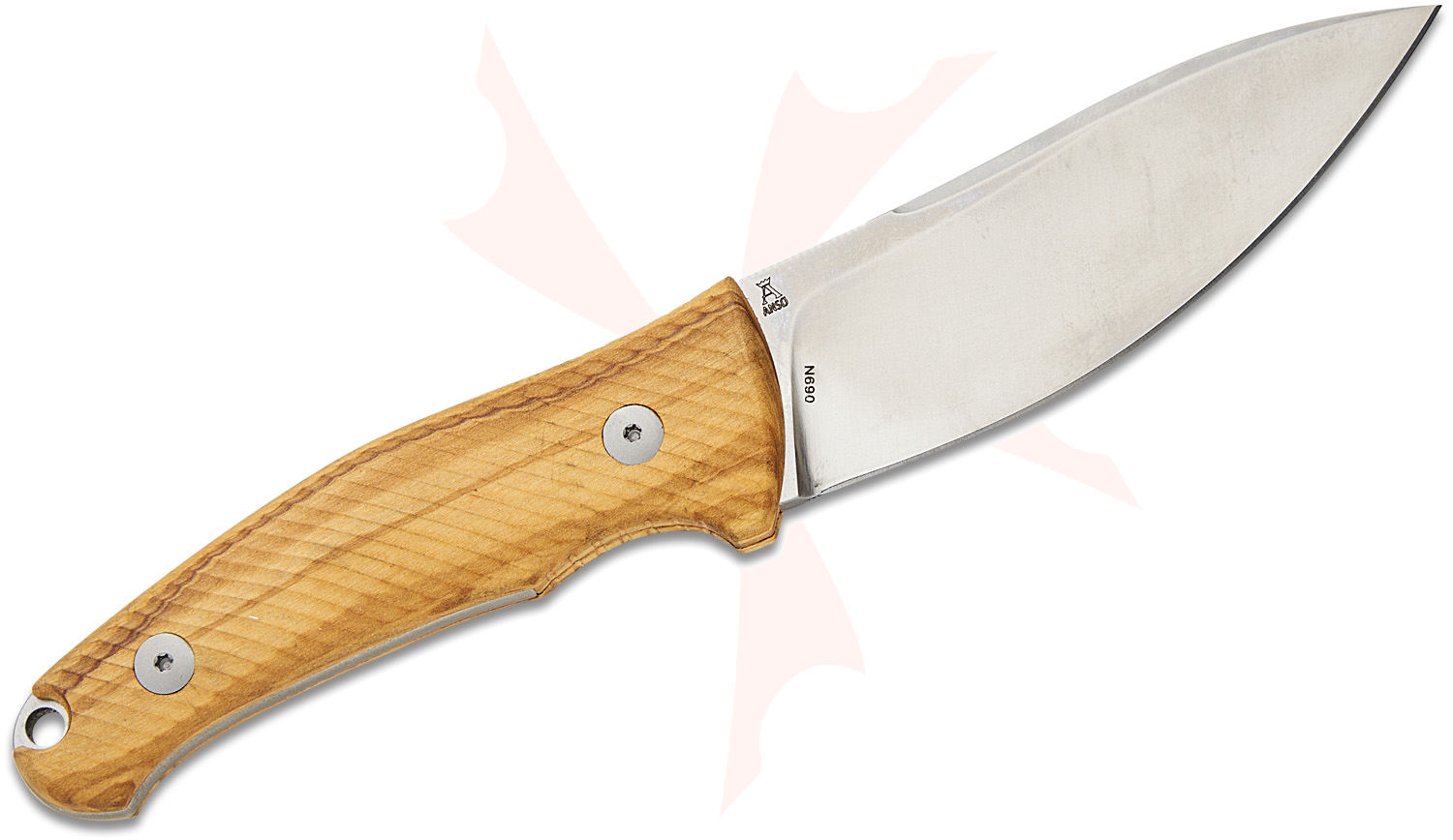 Viper Knives Anso Nordlys Fixed Blade Knife 3.75" Bohler N690 Satin ...