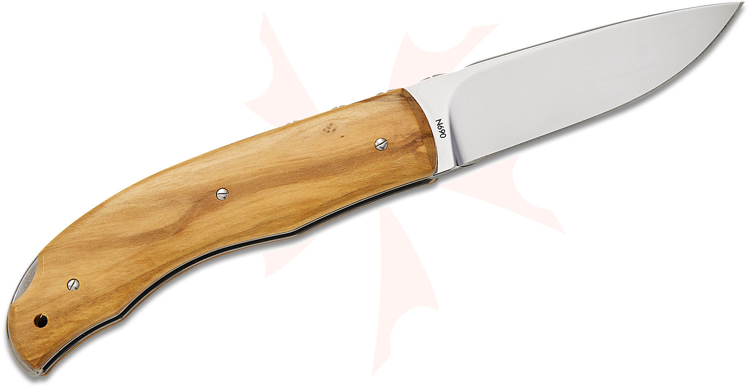 Viper Knives Quality Lockback Folding Knife 3" N690Co Polished Drop ...