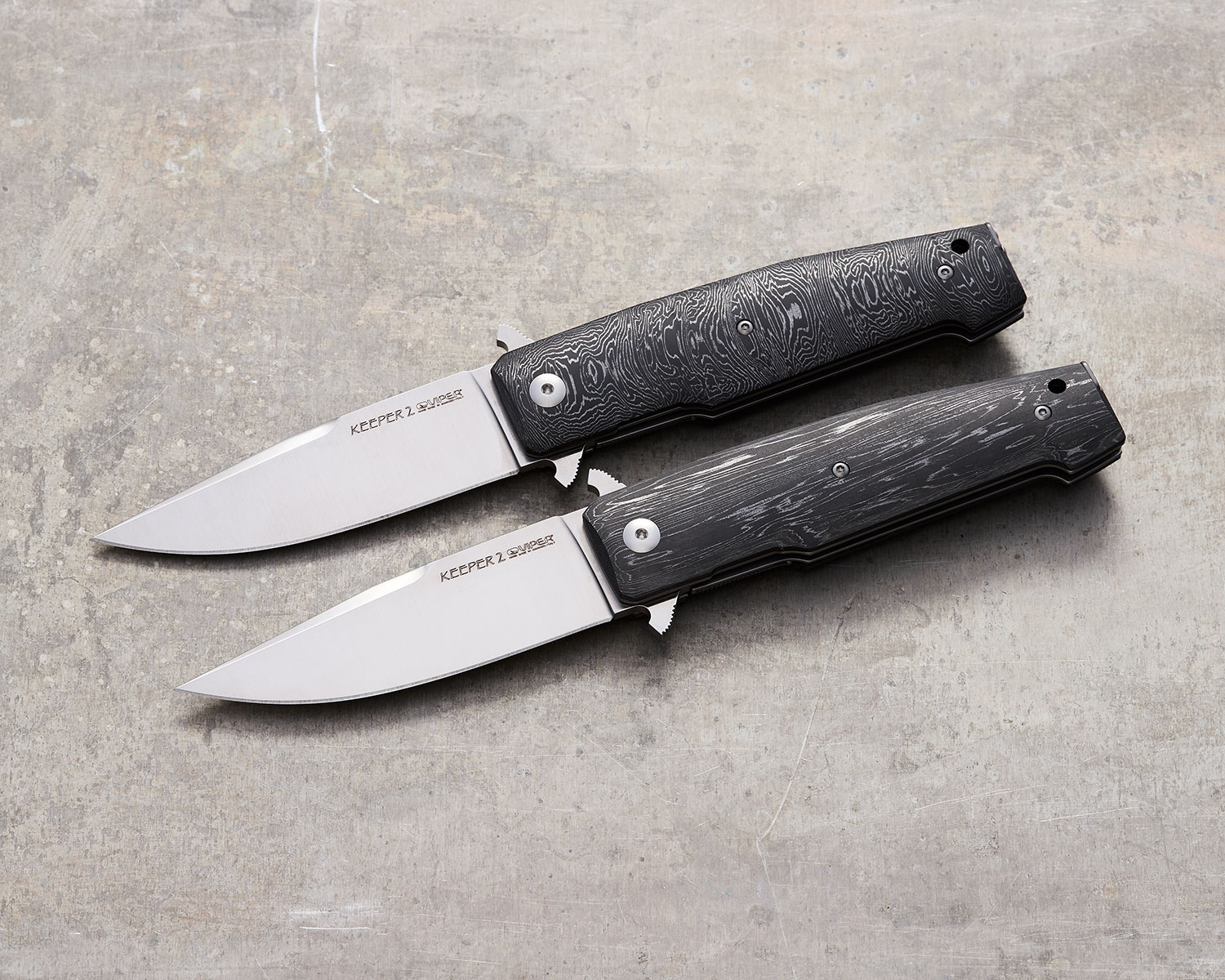 Viper Knives Keeper2 Liner Lock Flipper Knife 3.74" Elmax Satin Clip ...