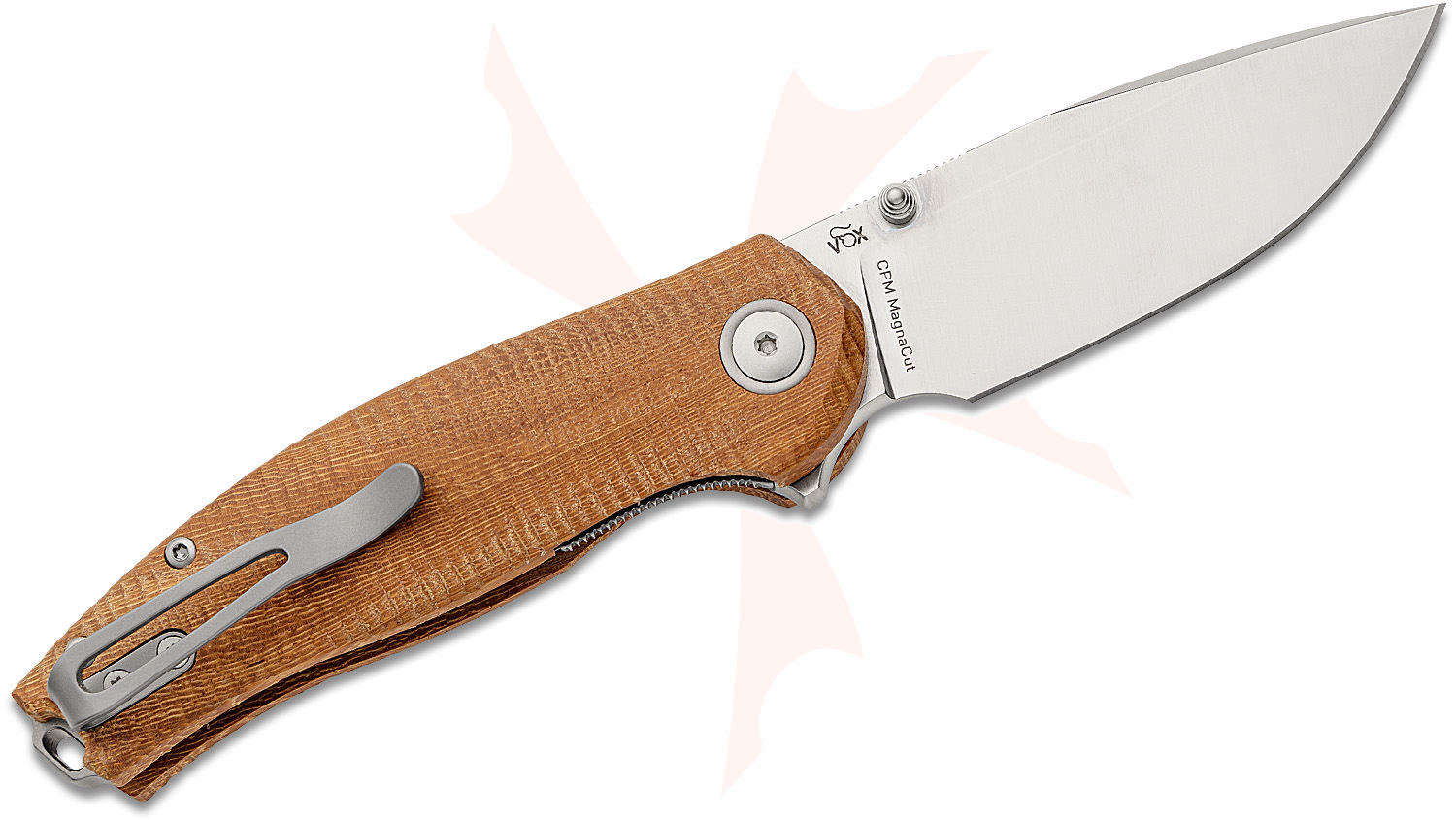 Viper Knives Jesper Voxnaes Vale Flipper Knife 3" CPM-MagnaCut Satin ...