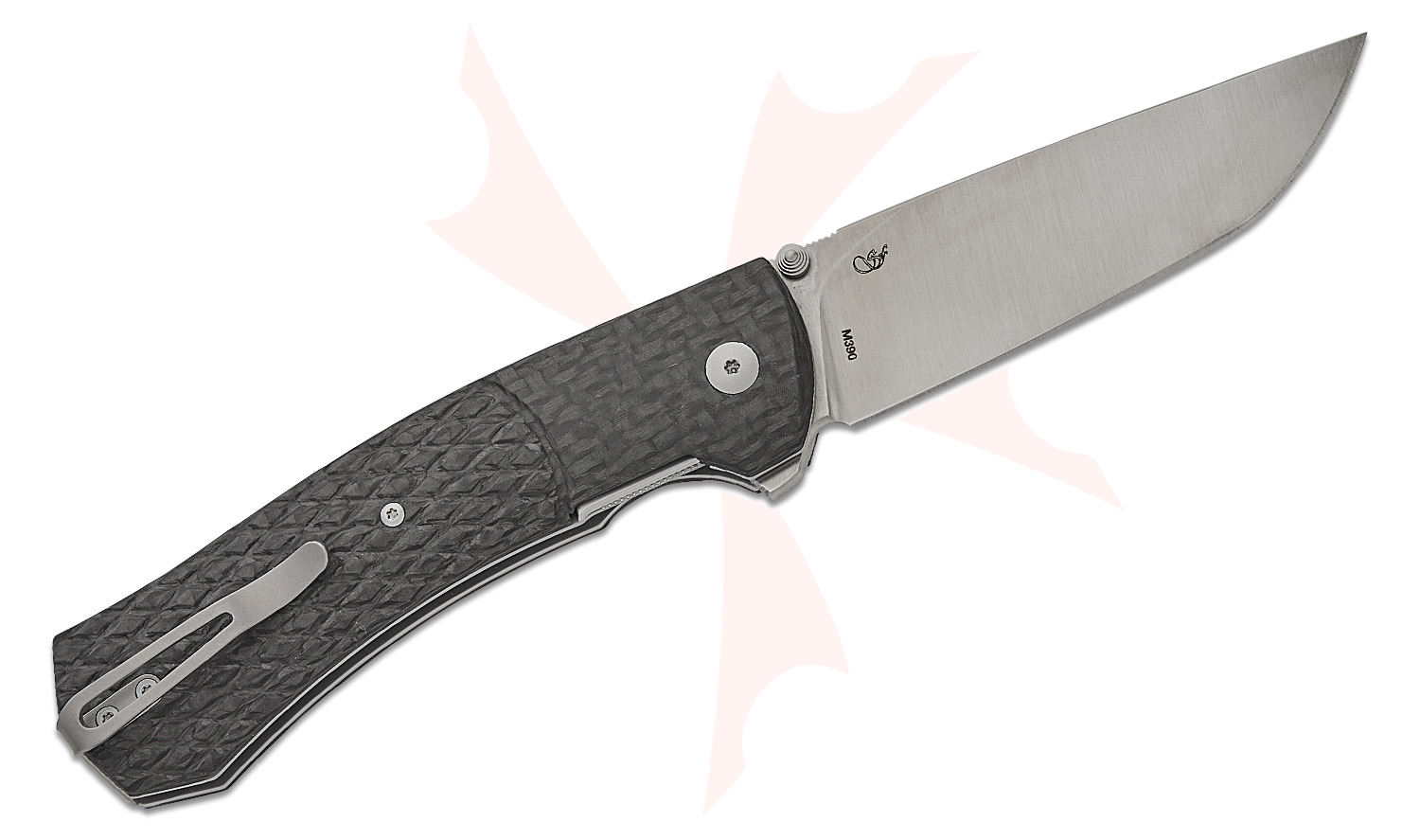 Viper Knives Safe Liner Lock Flipper Knife 3.74" M390 Satin Tanto Blade ...