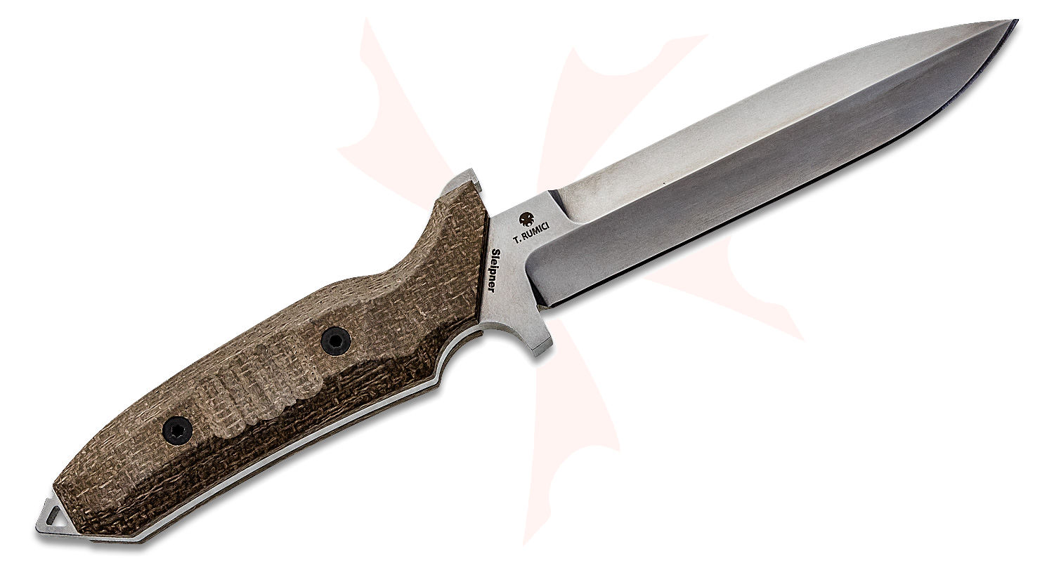 Viper Knives Fearless Fixed Blade Knife 6" Sleipner Stonewashed Single ...