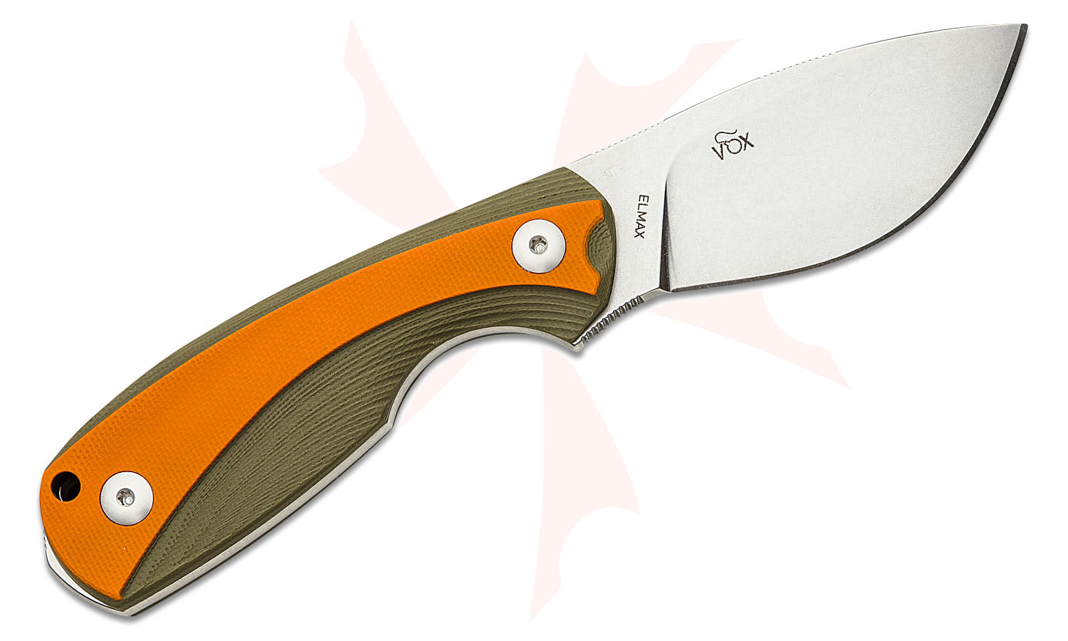 Viper Knives Vox Lille 1 Fixed Blade Knife 2.64" Elmax Stonewashed Drop ...