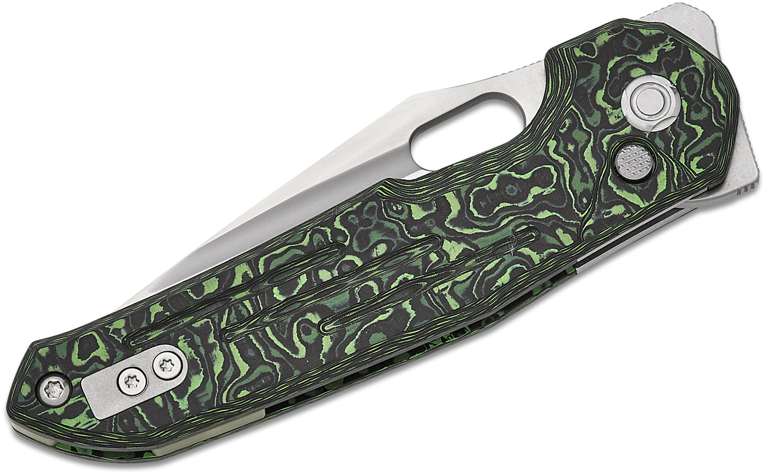 Vosteed Knives Thunderbird Trek Lock Flipper Knife 2.98" M390 Satin ...