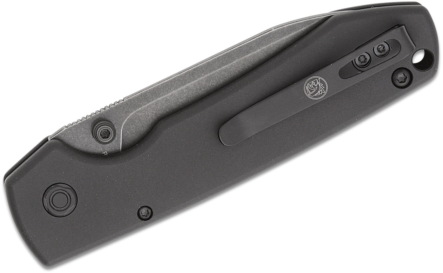 Vosteed Knives Raccoon Folding Knife 3.25" Nitro-V Black Stonewashed ...