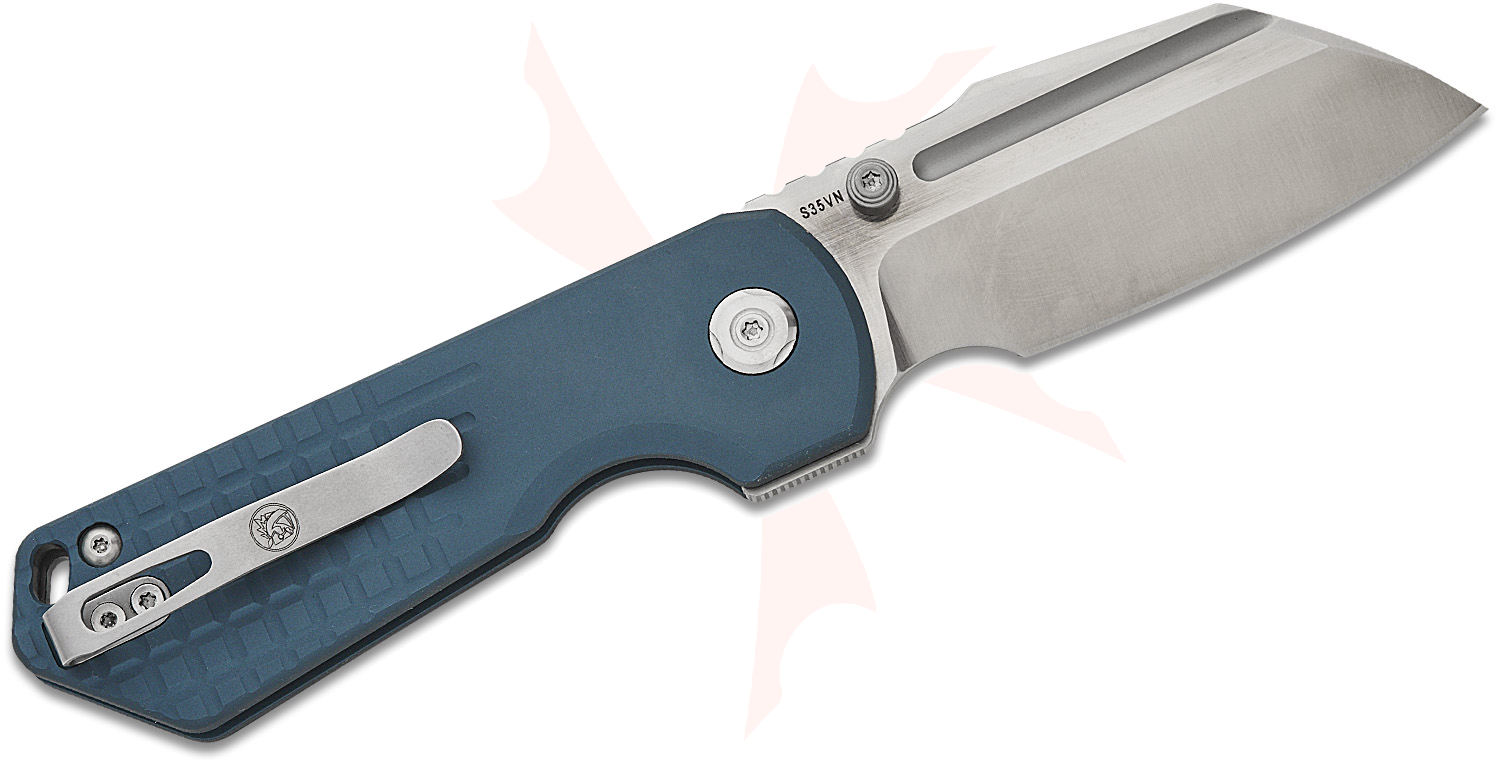 Vosteed Knives Hedgehog Top Liner Lock Flipper Knife 2.99" S35VN Two ...