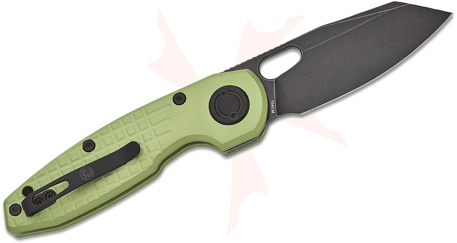 Vosteed Knives Ankylo Vanchor Lock Flipper Knife 3.18" 154CM Black ...