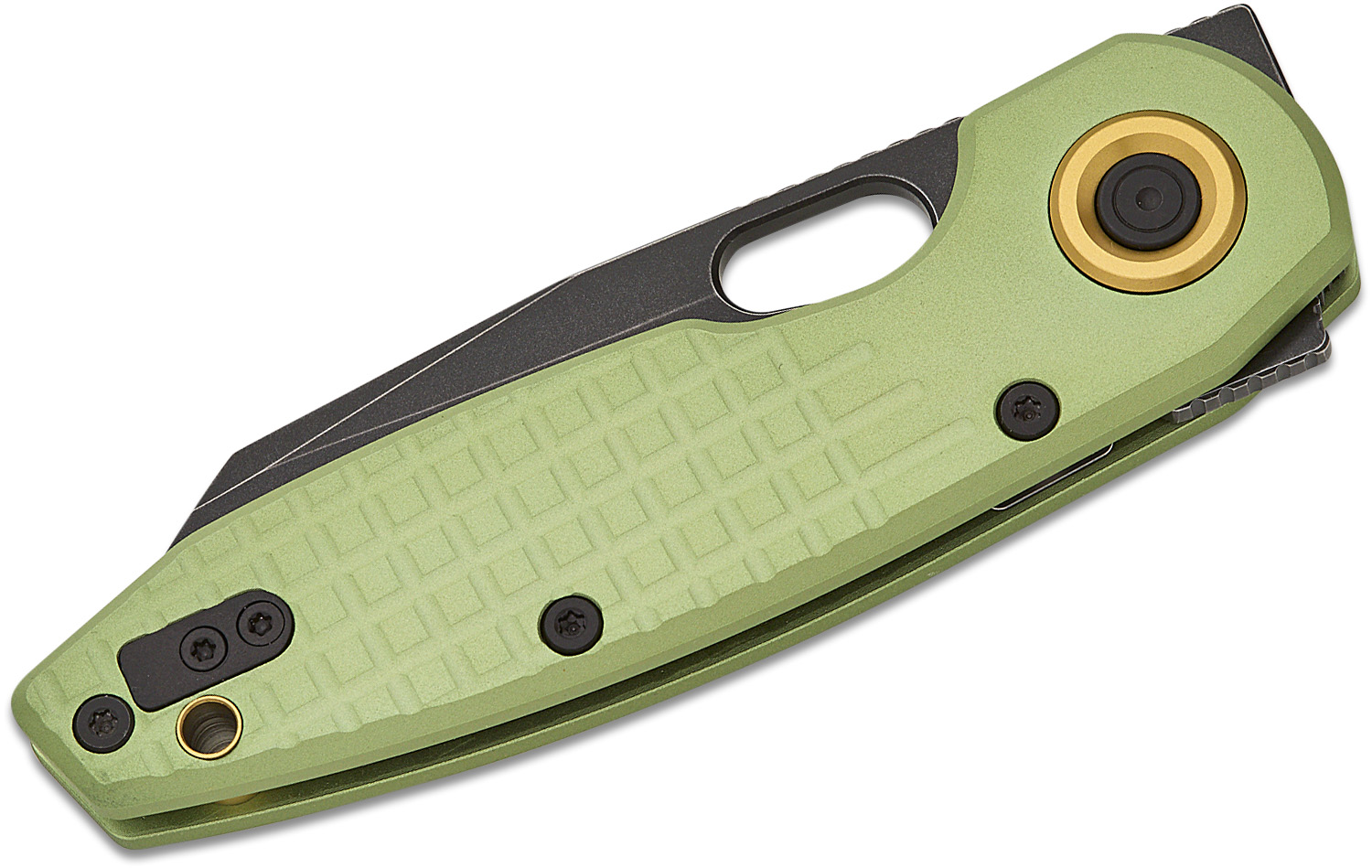 Vosteed Knives Ankylo Vanchor Lock Flipper Knife 3.18" 154CM Black ...