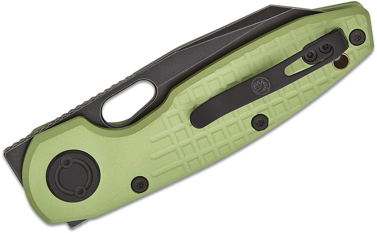 Vosteed Knives Ankylo Vanchor Lock Flipper Knife 3.18" 154CM Black ...