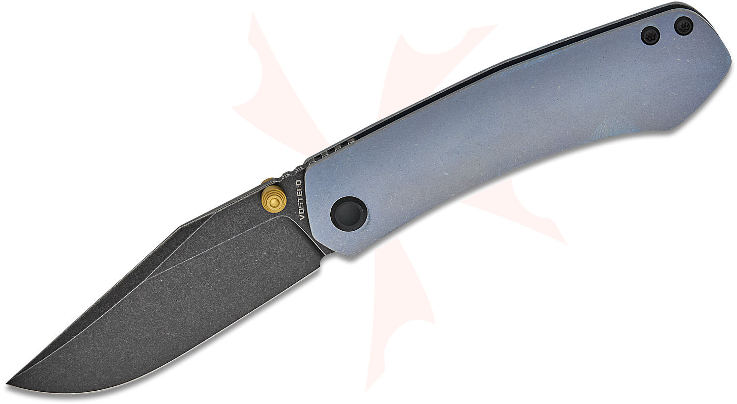 Vosteed Knives Ray Laconico Vallhund Front Flipper Knife 3.02" S35VN ...