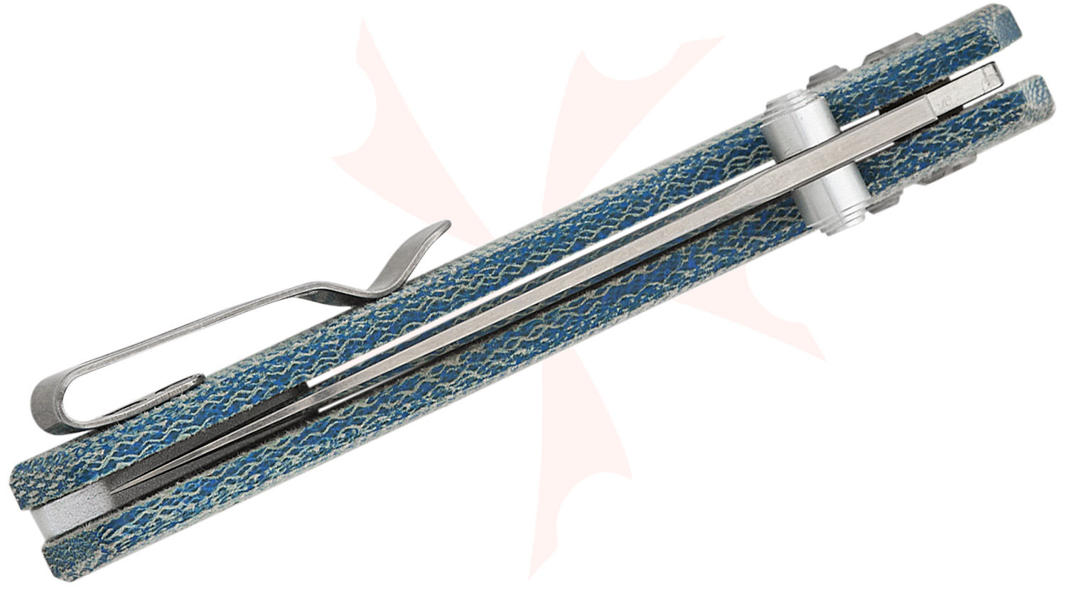 Vosteed Knives Geoff Blauvelt Mini Psyop Crossbar Lock Folding Knife 2. ...