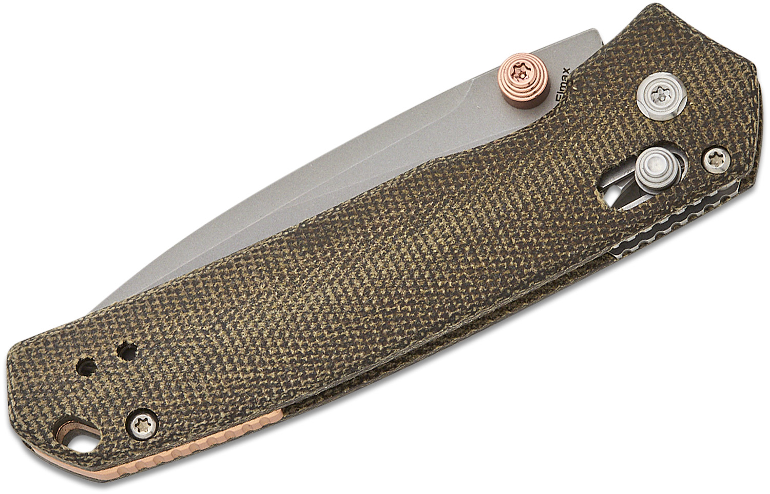 Vosteed Knives Geoff Blauvelt Mini Psyop Crossbar Lock Folding Knife 2. ...