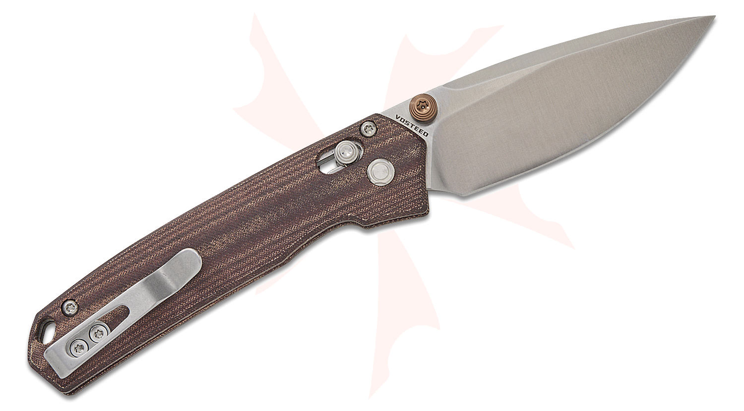 Vosteed Knives TuffKnives Mini Psyop Crossbar Lock Folding Knife 2.69 ...