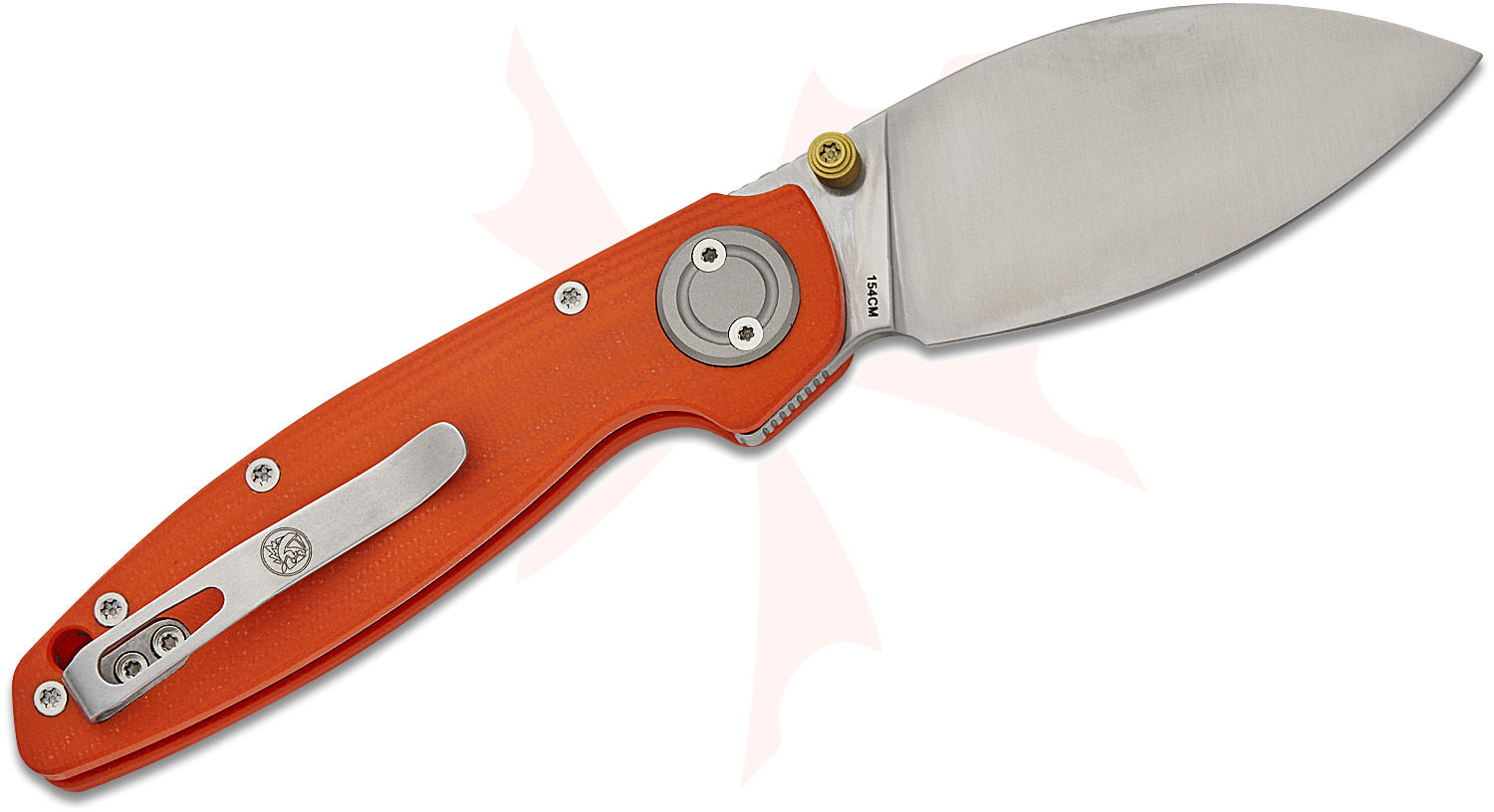 Vosteed Knives Shilin Cutter Vanchor Lock Folding Knife 2.9" 154CM ...