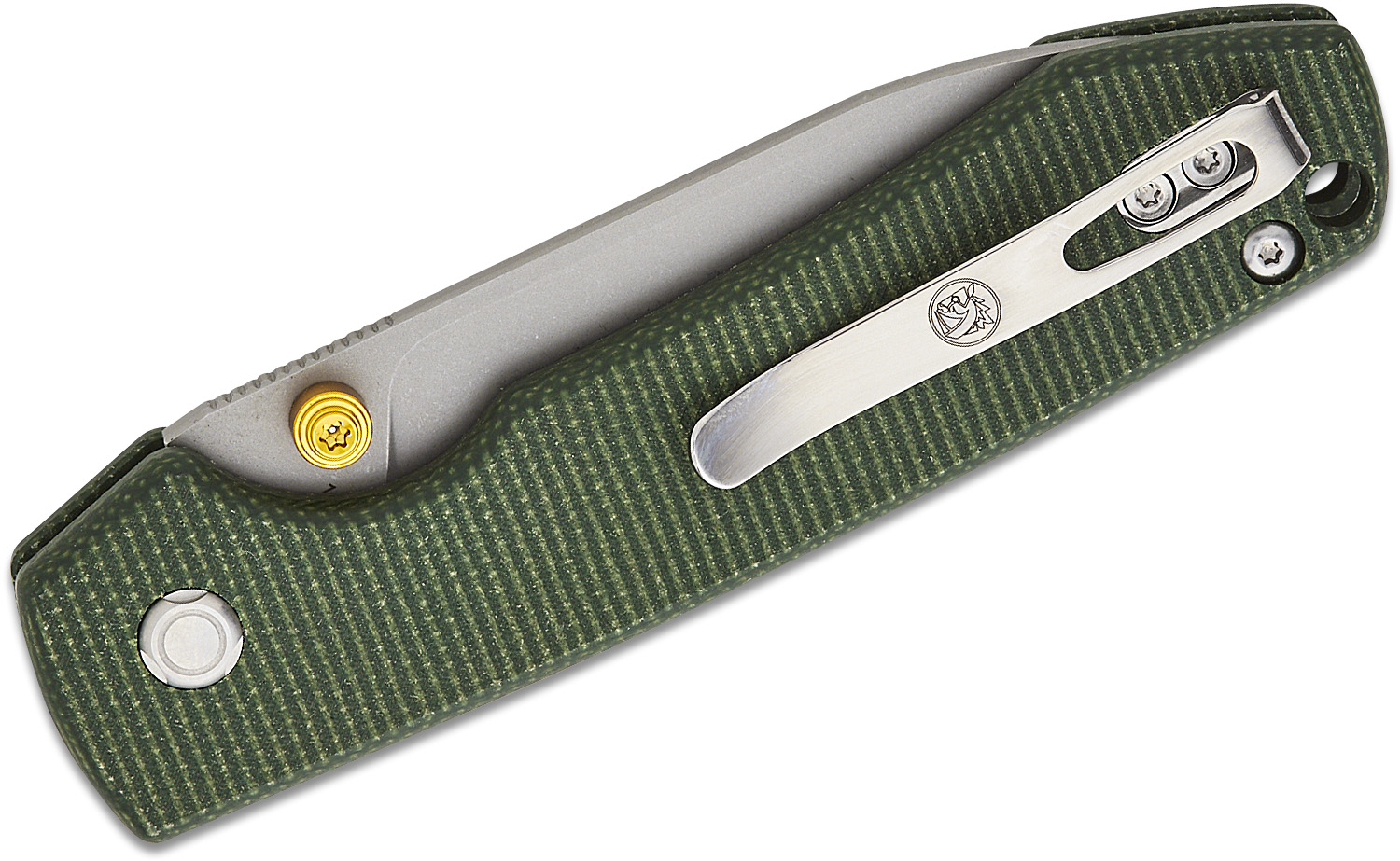 Vosteed Knives Raccoon Button Lock Folding Knife 3.25" Sandvik 14C28N ...