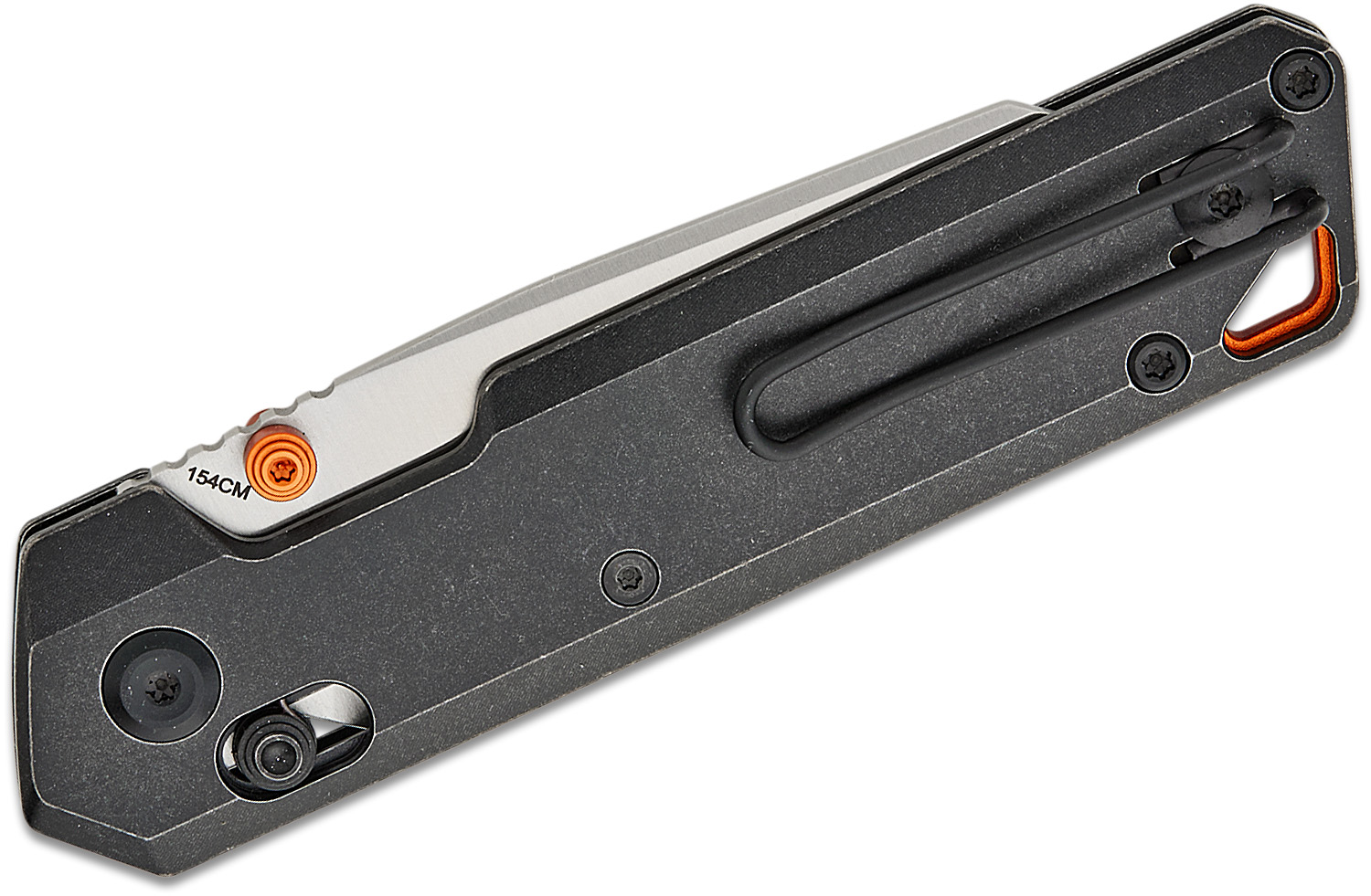 Vosteed Knives Parallel Folding Knife 2.9" 154CM Satin Reverse Tanto ...