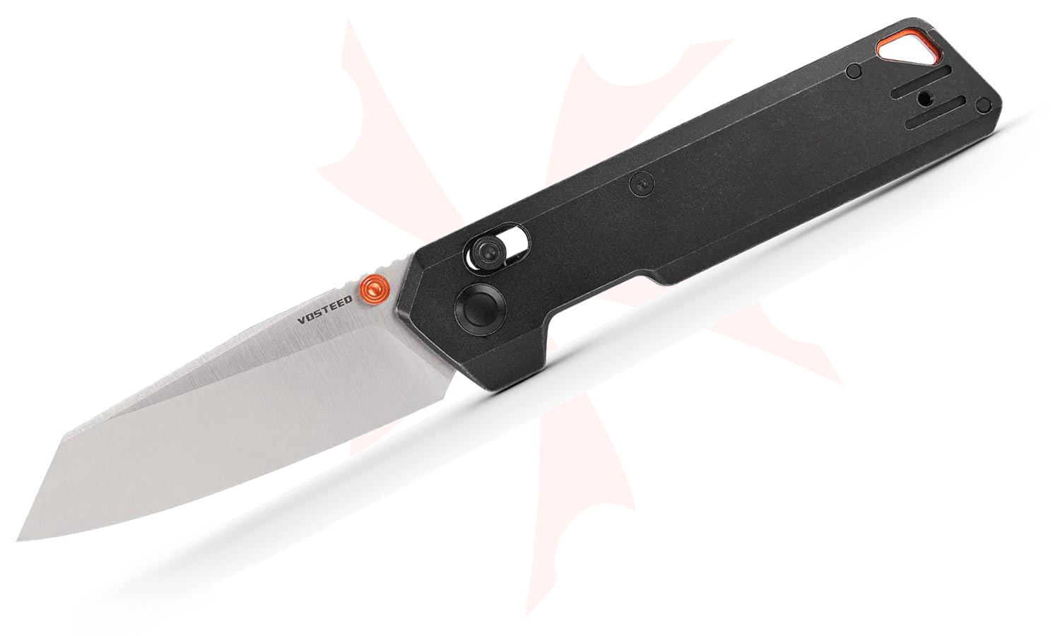 Vosteed Knives Parallel Folding Knife 2.9" 154CM Satin Reverse Tanto ...