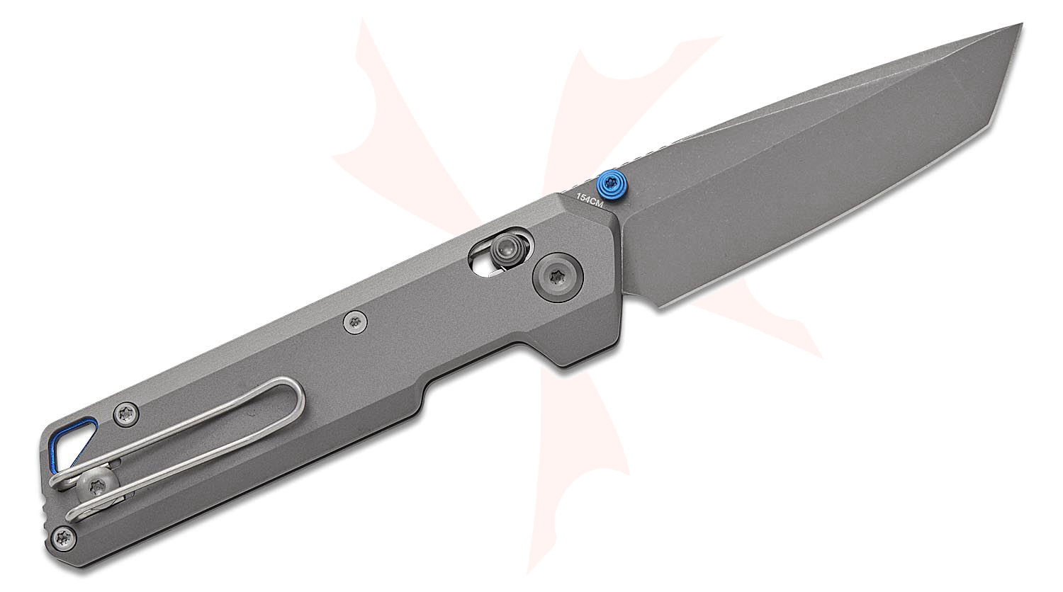 Vosteed Knives Parallel Folding Knife 2.9" 154CM Destroyer Gray Tanto ...