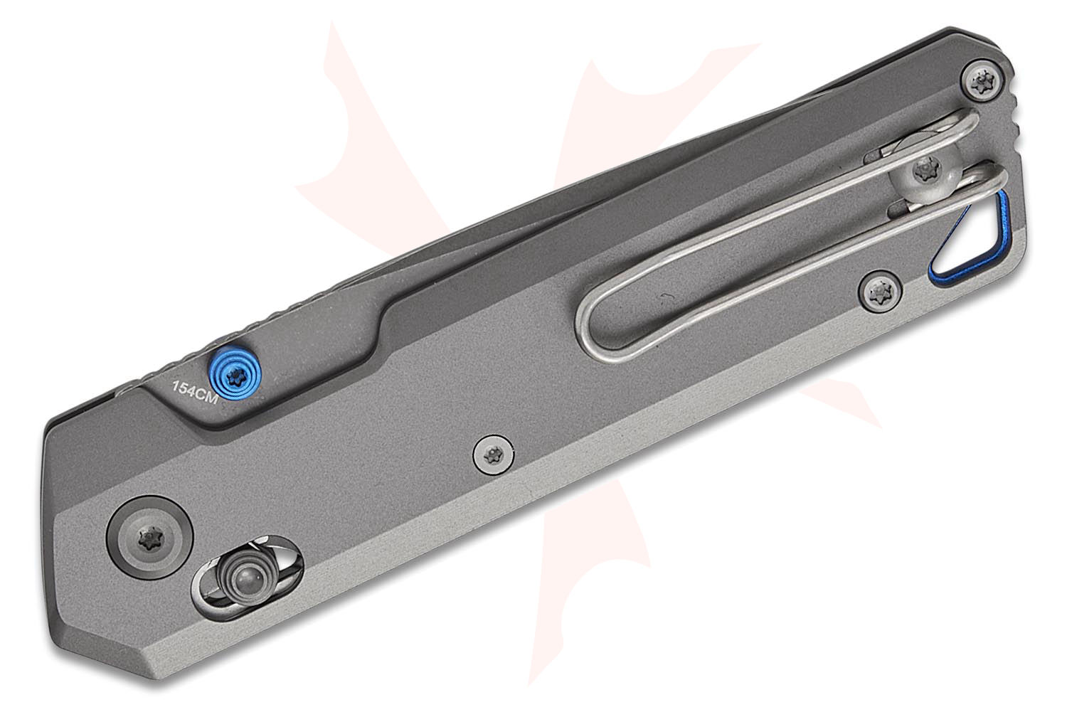 Vosteed Knives Parallel Folding Knife 2.9" 154CM Destroyer Gray Tanto ...