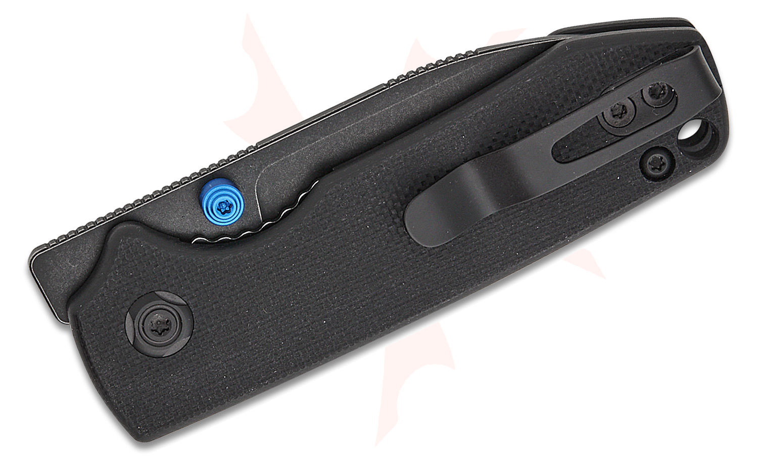 Vosteed Knives Raccoon Cub Liner Lock Front Flipper Knife 2.34" Sandvik 14C28N Black Stonewashed ...