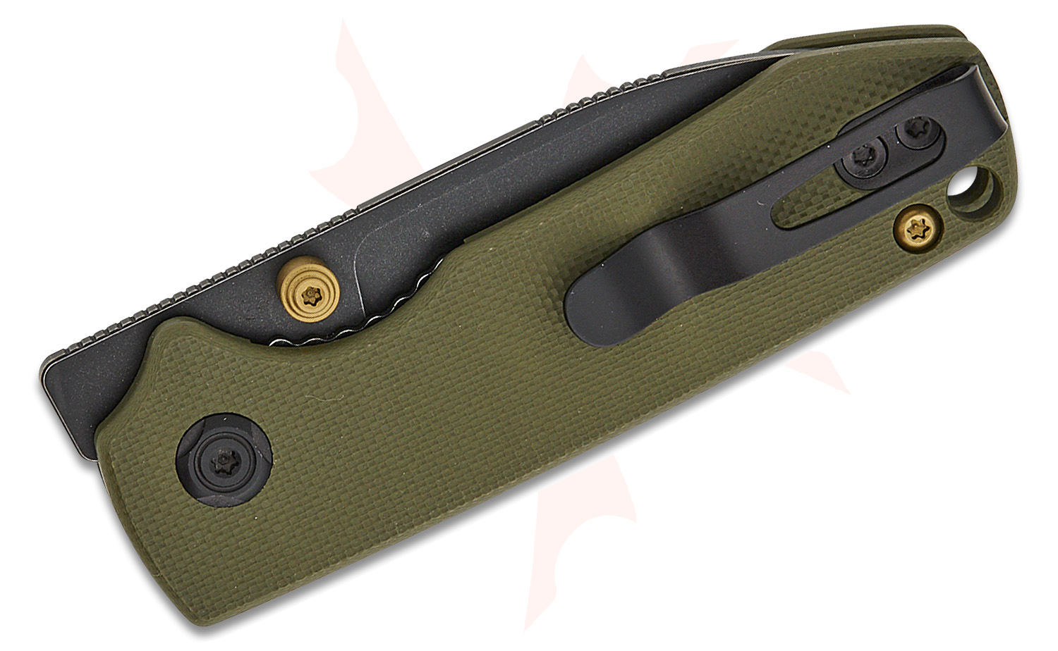Vosteed Knives Raccoon Cub Liner Lock Front Flipper Knife 2.34" Sandvik ...