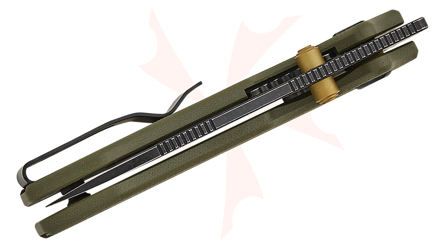 Vosteed Knives Raccoon Cub Liner Lock Front Flipper Knife 2.34" Sandvik ...