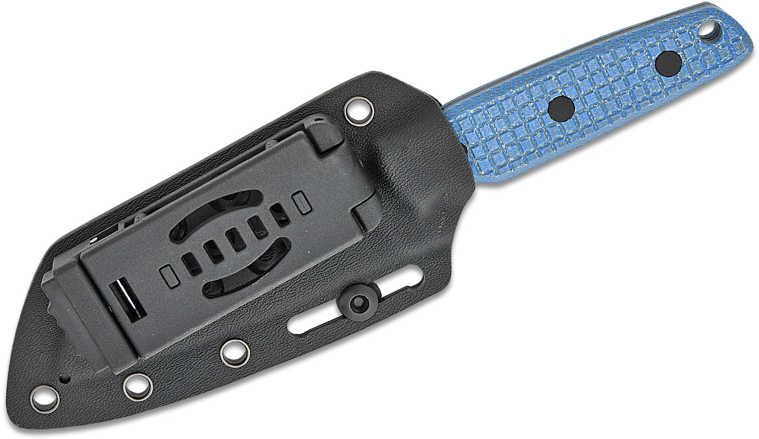 Vosteed Knives Yue Mink XL Fixed Blade Knife 3.99" Nitro-V Black ...