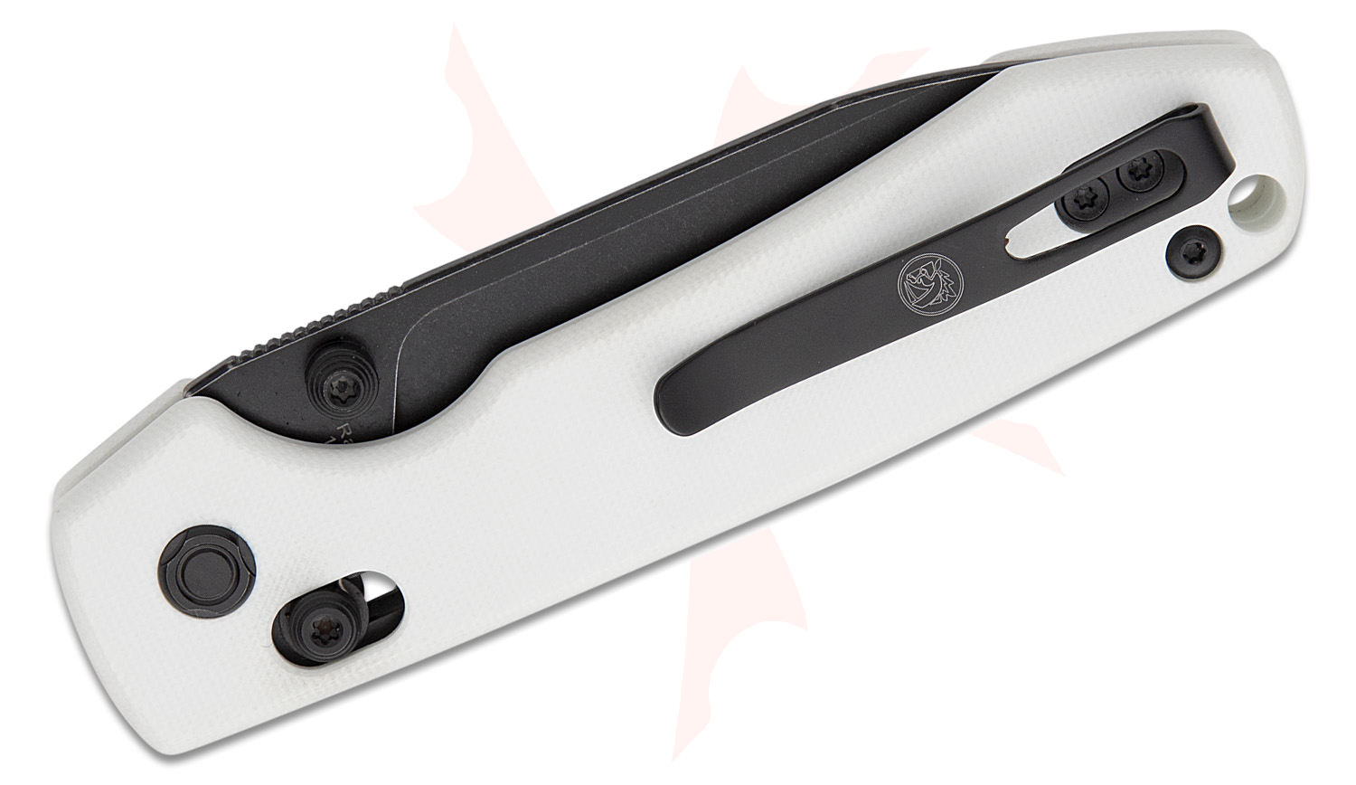 Vosteed Knives Raccoon Crossbar Lock Folding Knife 3.25" Sandvik 14C28N Black Stonewashed Drop ...