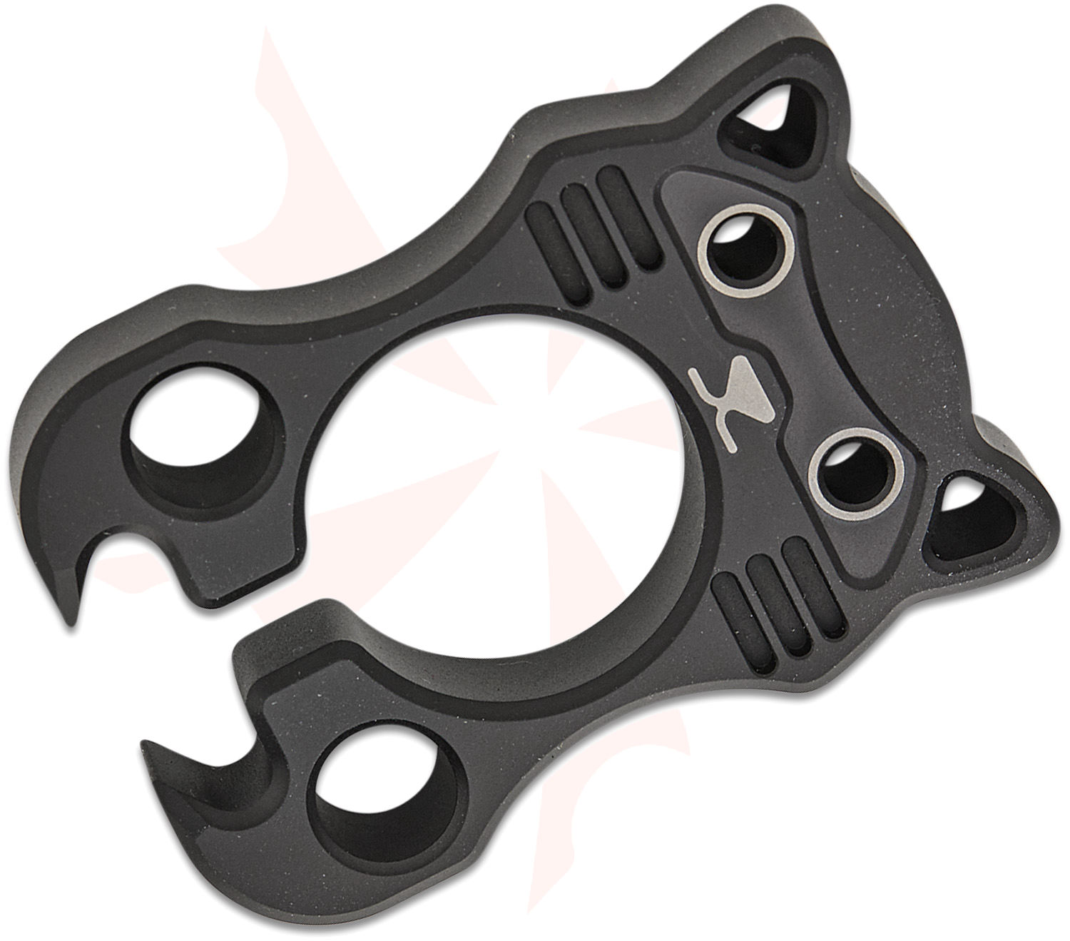 Vosteed Knives Drunk Raccoon Opener - Black PVD Titanium Mini Multi ...