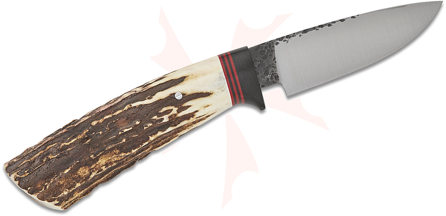 W.A. Surls Knives Custom Wedowee Fixed Blade Knife 3.5" 8670 Polished ...