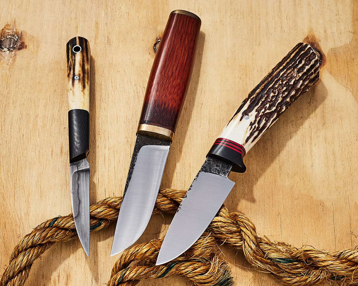 W.A. Surls Knives Custom Wedowee Fixed Blade Knife 3.5" 8670 Polished ...