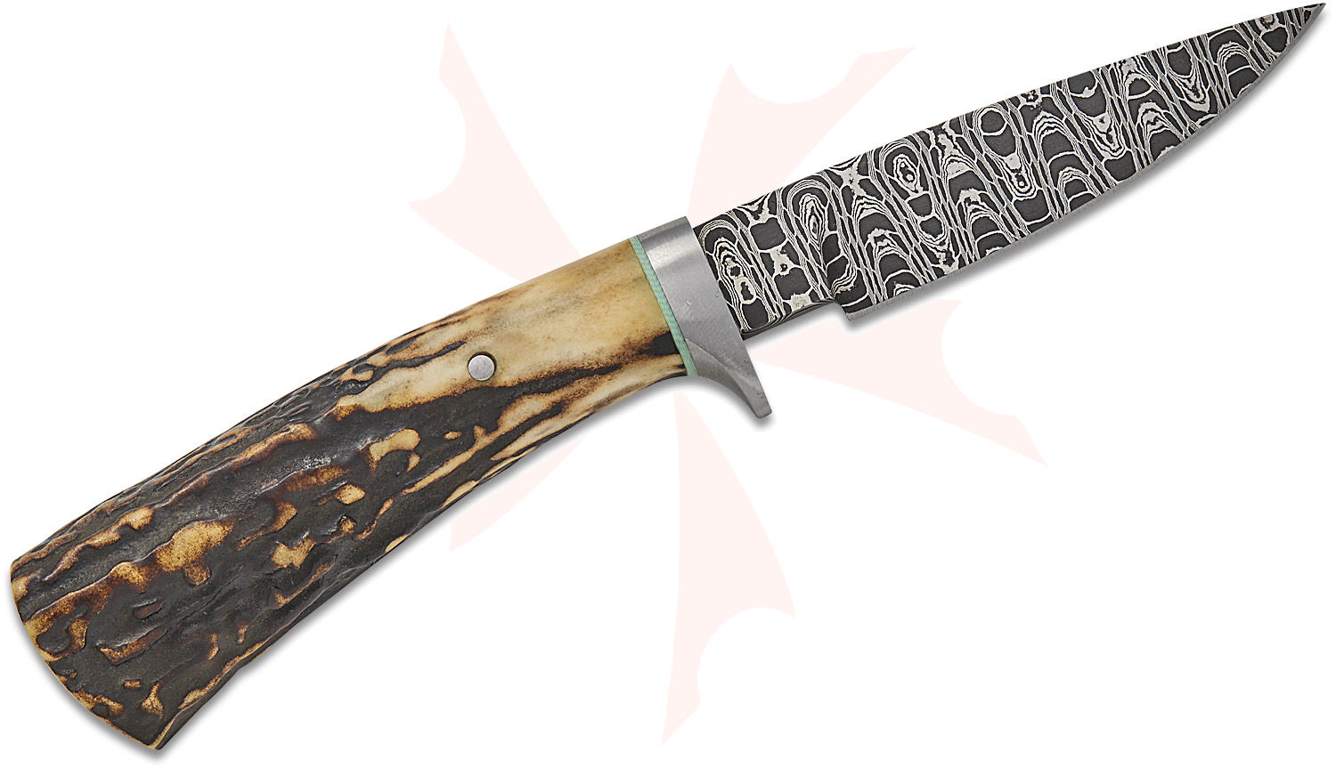 W.A. Surls Knives Custom Wedowee Fixed Blade Knife 3.375" VF Honeycomb ...
