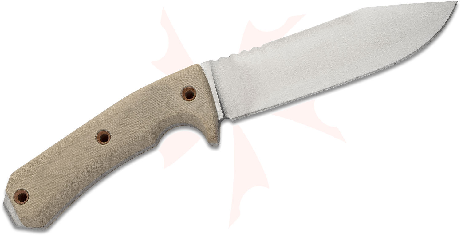 Wallace Edged Tools Custom Spear 1 Fixed Blade Knife 5.625" CPM-3V ...